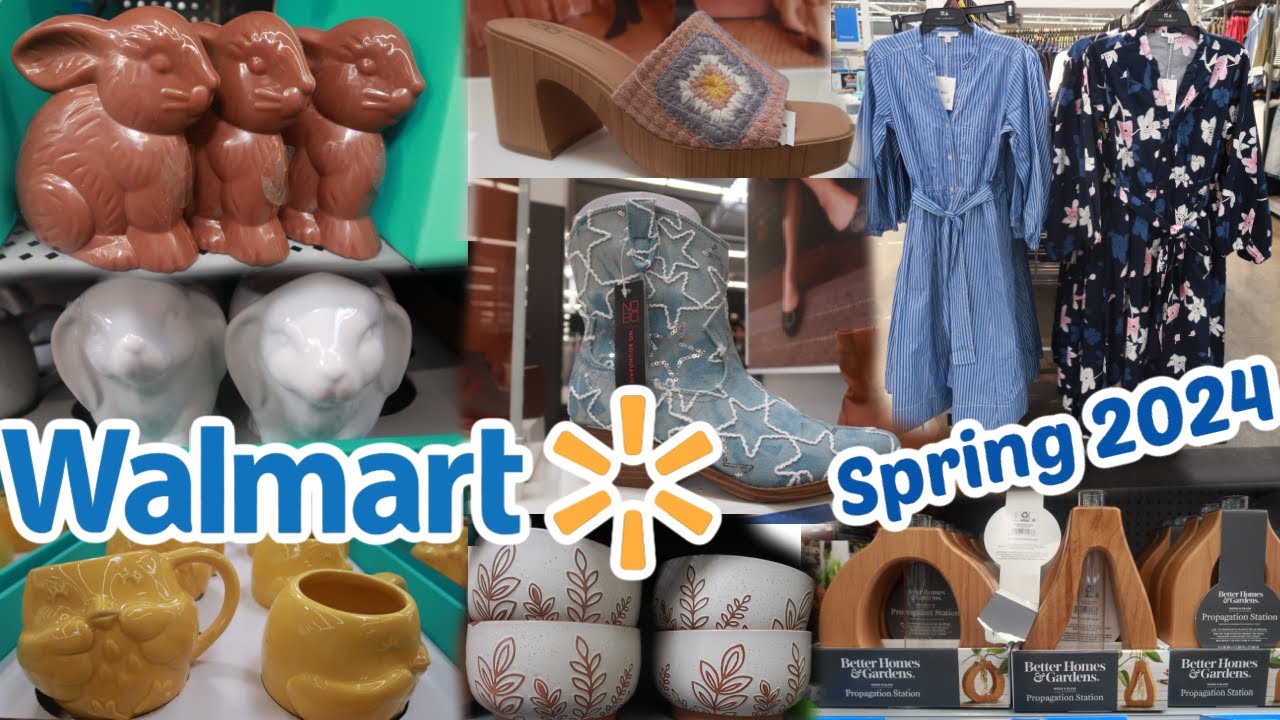 NEW * WALMART FINDS * SPRING 2024 - YouTube