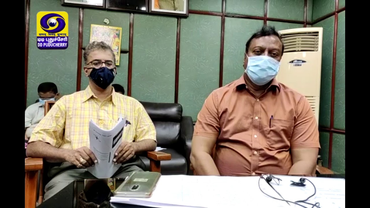 Press meet by Health Director Dr. S. Mohan Kumar on COVID -19 Updates ...