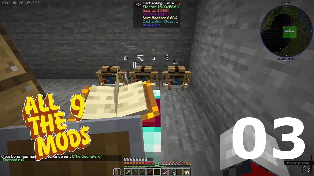 Silent Gear, enchanting and backpack upgrades EP3 All the mods 9 Hardcore Modded Minecraft - YouTube