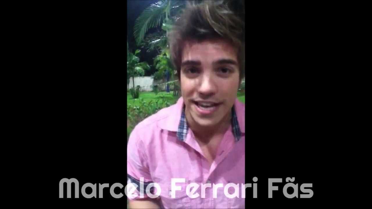 Marcelo Ferrari fala sobre o site Marcelo Ferrari Fãs - YouTube
