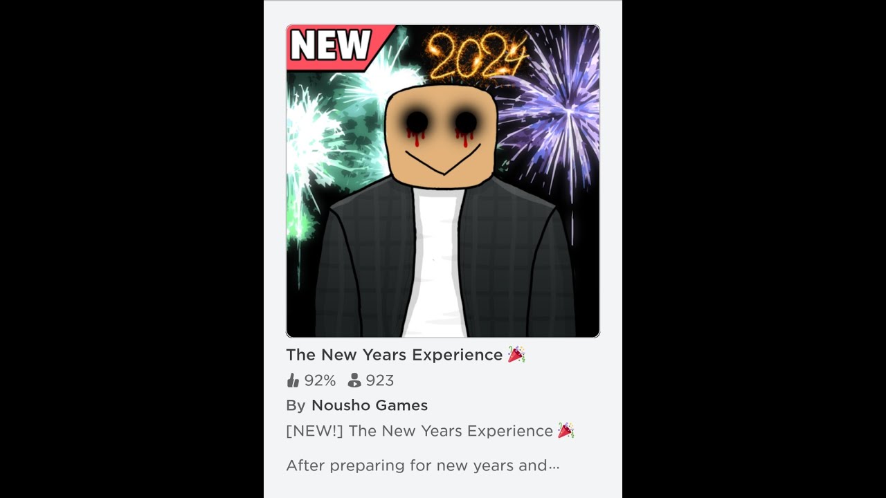 New Year Experience - Roblox Walkthrough - YouTube