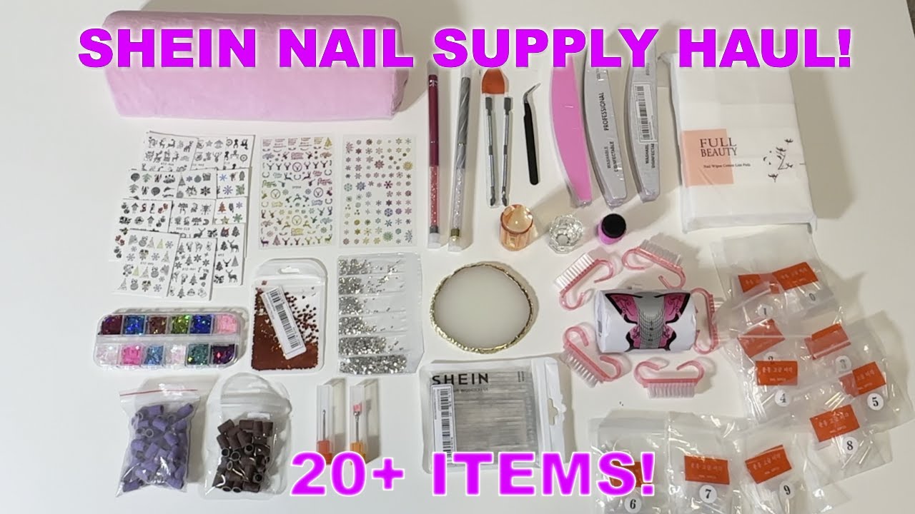 Shein Nail Haul! - YouTube