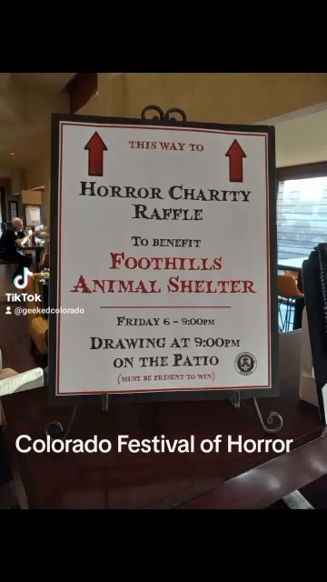 Colorado Festival of Horror Charity Raffle - YouTube