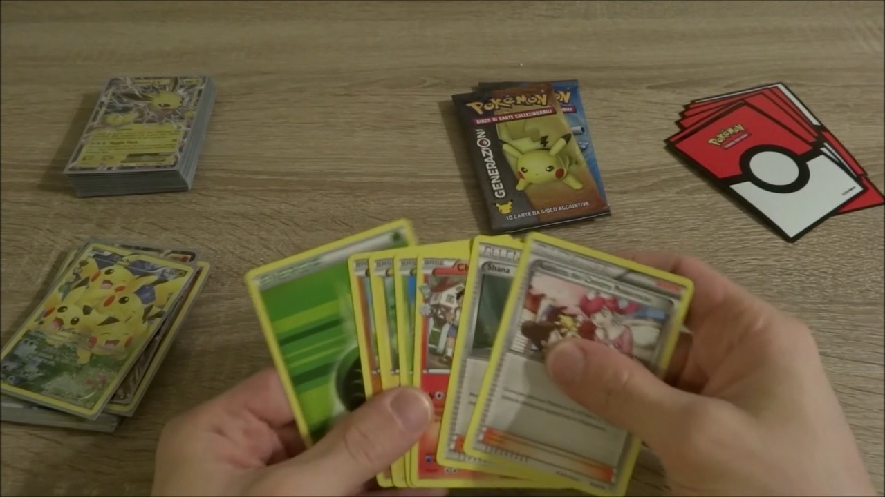 POKEMON GENERATIONS BOOSTER BOX OPENING!!! GENERAZIONI SPACCHETTAMENTO ...