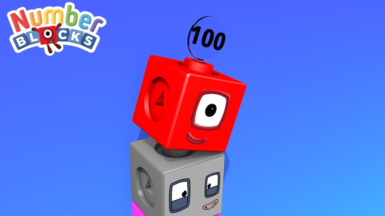 Numberblocks CUBE Step Squad 1 - 100 to 1,000,000 MILLION to ...