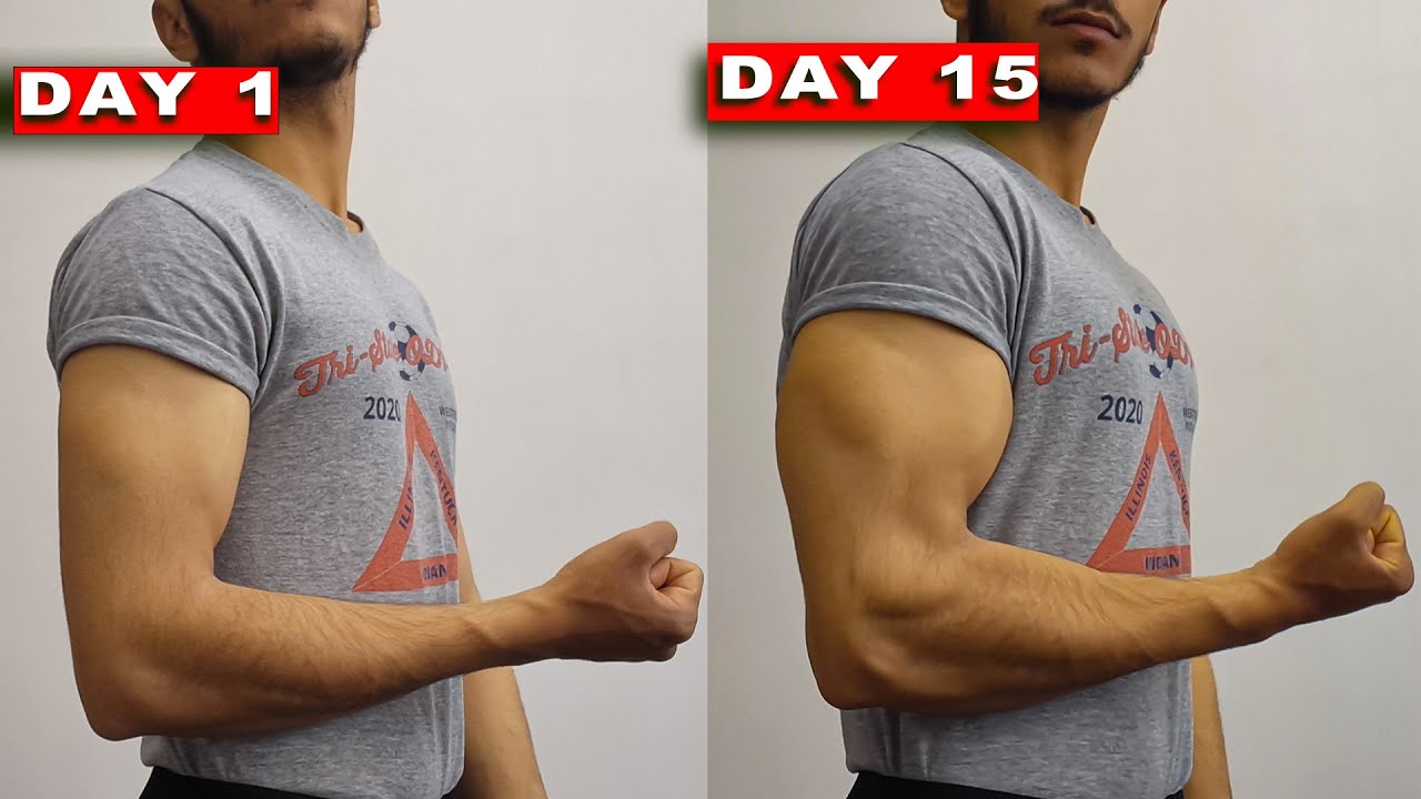 4 Steps to Bigger Arms in 30 Days (GUARANTEED!) - YouTube