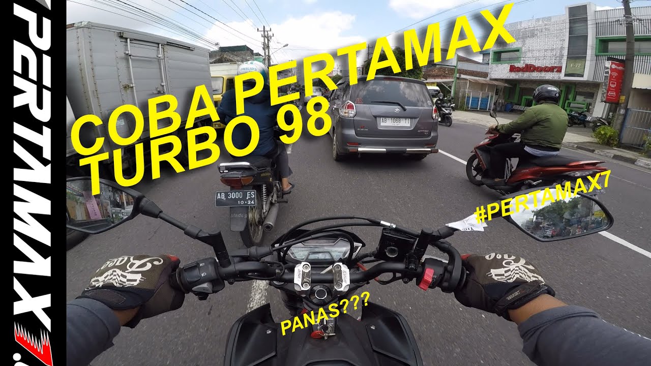 REVIEW Singkat Bensin Pertamax Turbo RON 98 di Honda CB150R Streetfire ...