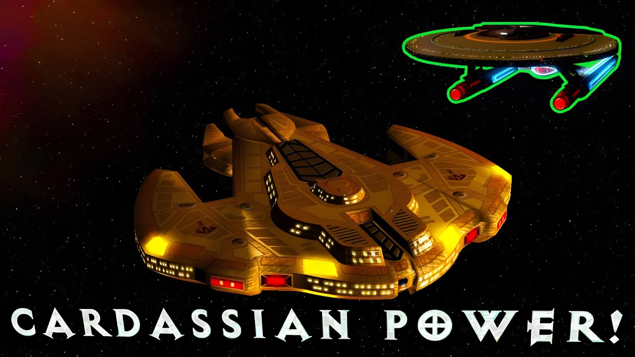 Enormous Cardassian Battle! - Cardassian Bakrus Class Challenge ...