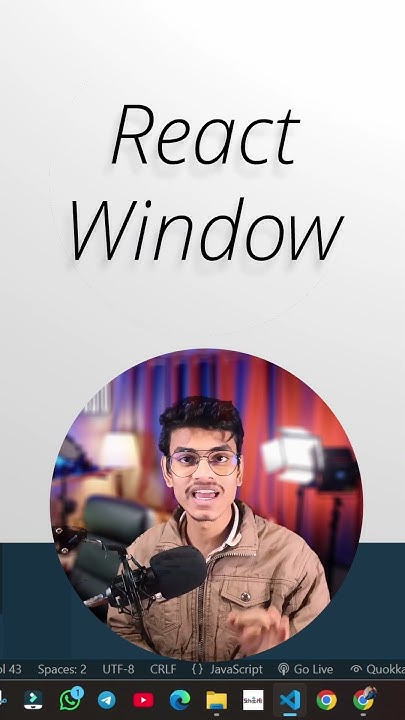 Virtualization in react JS | Production strategy to render millions of data - YouTube