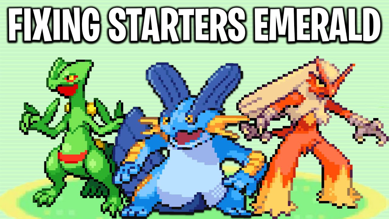 Fixing The Starters in Emerald! | Pokémon: Emerald Legacy - Discussion Stream #2 - YouTube