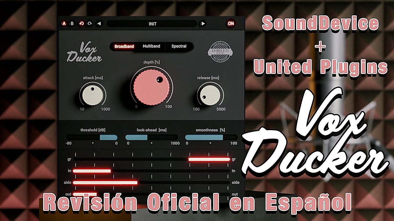 ⚡SoundDevice @UNITEDPLUGINS VoxDucker⚡ -Revisión Oficial en Español- - YouTube