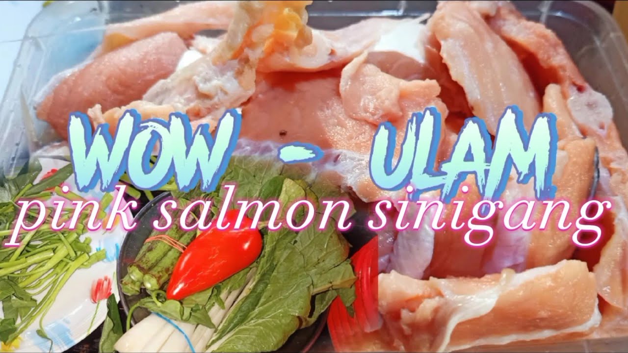 PINK SALMON ULAM NA KAY SARAP #sarap #isda #filipinofood style - YouTube