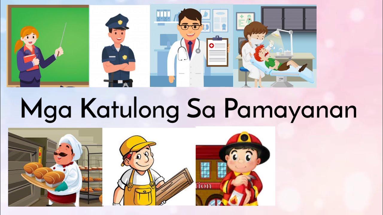 Katulong Sa Pamayanan / Community Helpers - YouTube