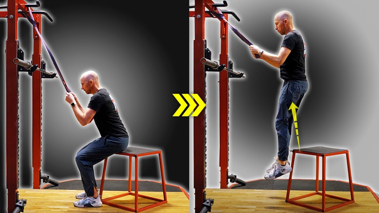 Band Assisted Tap Jump - YouTube