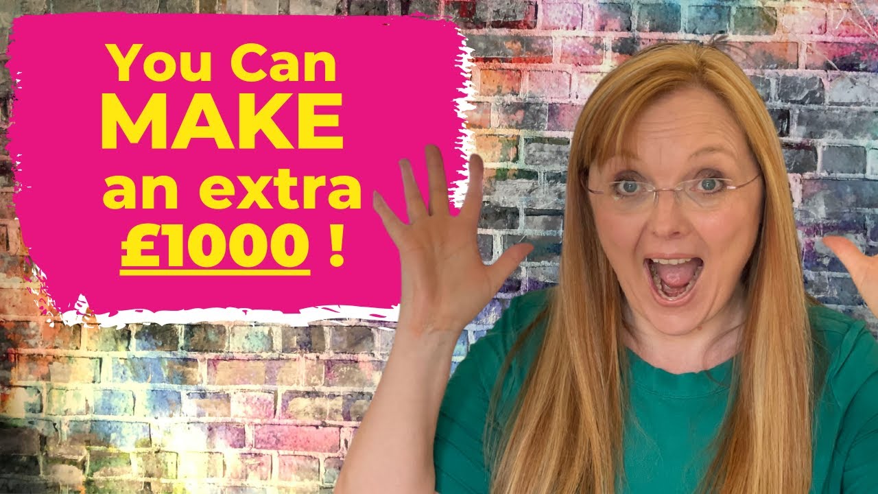 How to make an extra £1000 from your craft business - YouTube