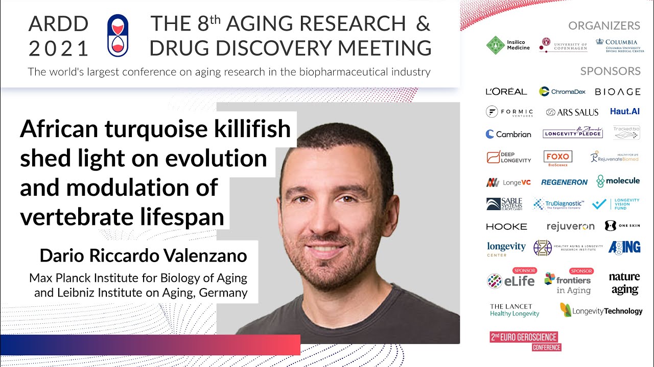 Dario Valenzano presents at ARDD 2021 - YouTube