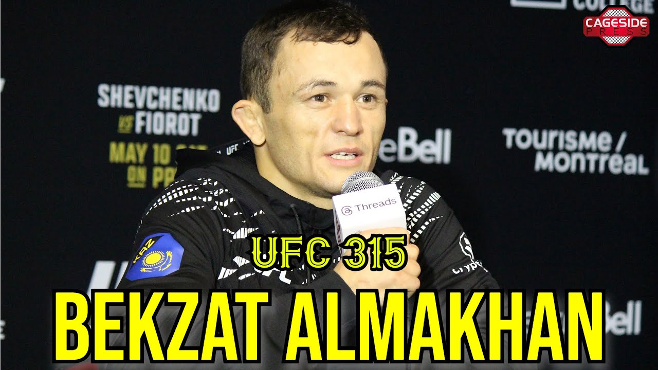 Bekzat Almakhan Says He Wasn't at Full Power for Umar Fight, Difference ...