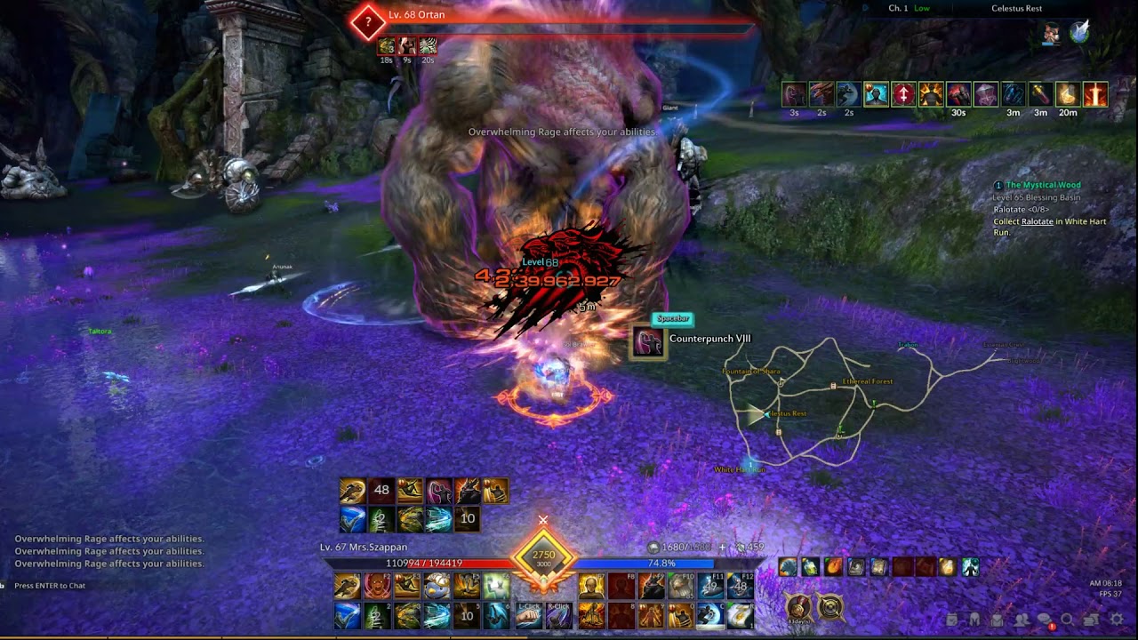 Tera New World Boss hunt - YouTube