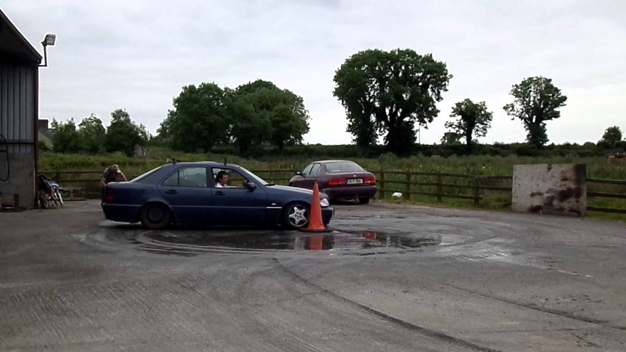 Merc Diffin after Donegal Rally - YouTube