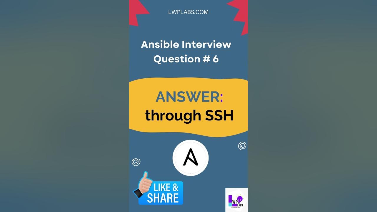 Ansible Qanda Part 6 Ansibleinterviewquestions Lwplabs Realtimeprojects Devopstutorial