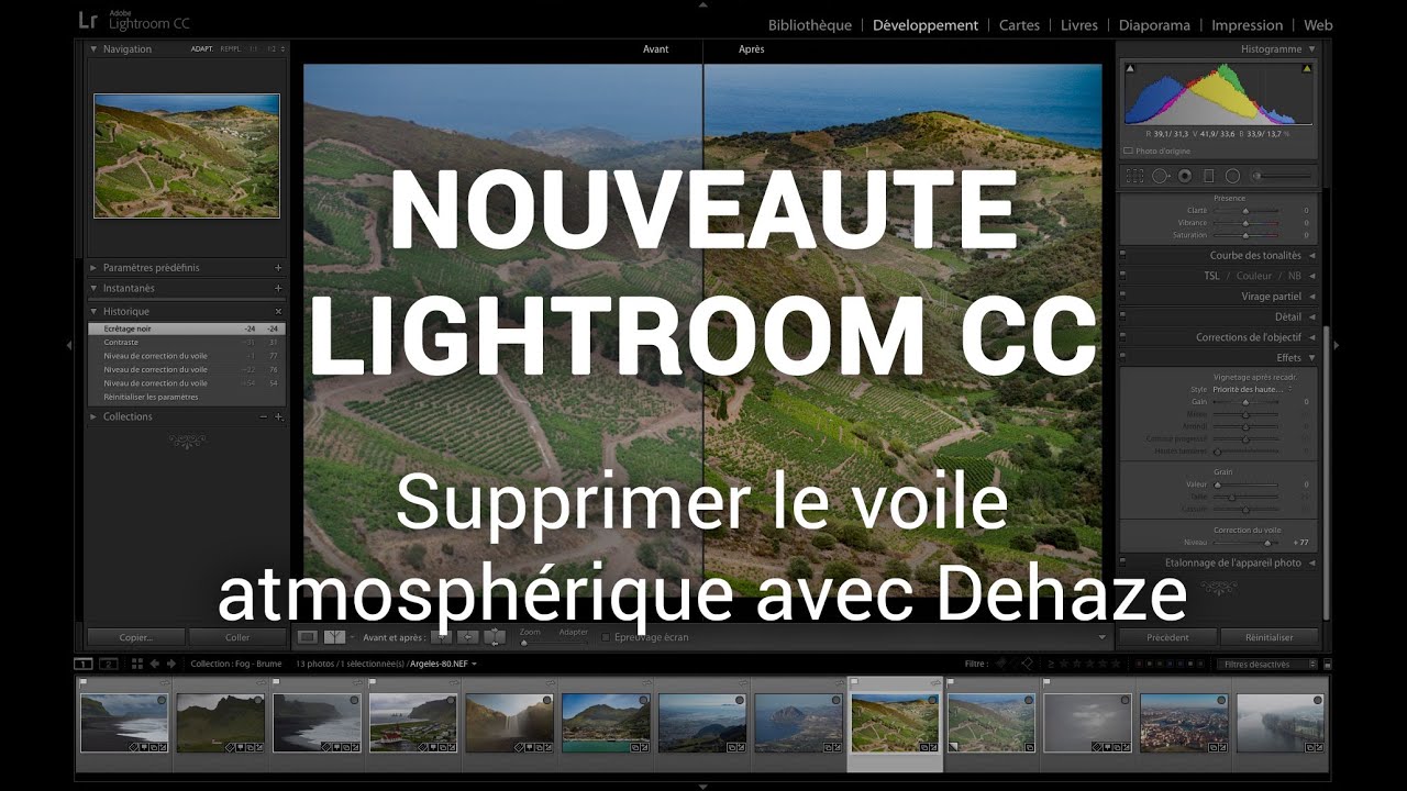 Démo : Dehaze de Lightroom CC - YouTube