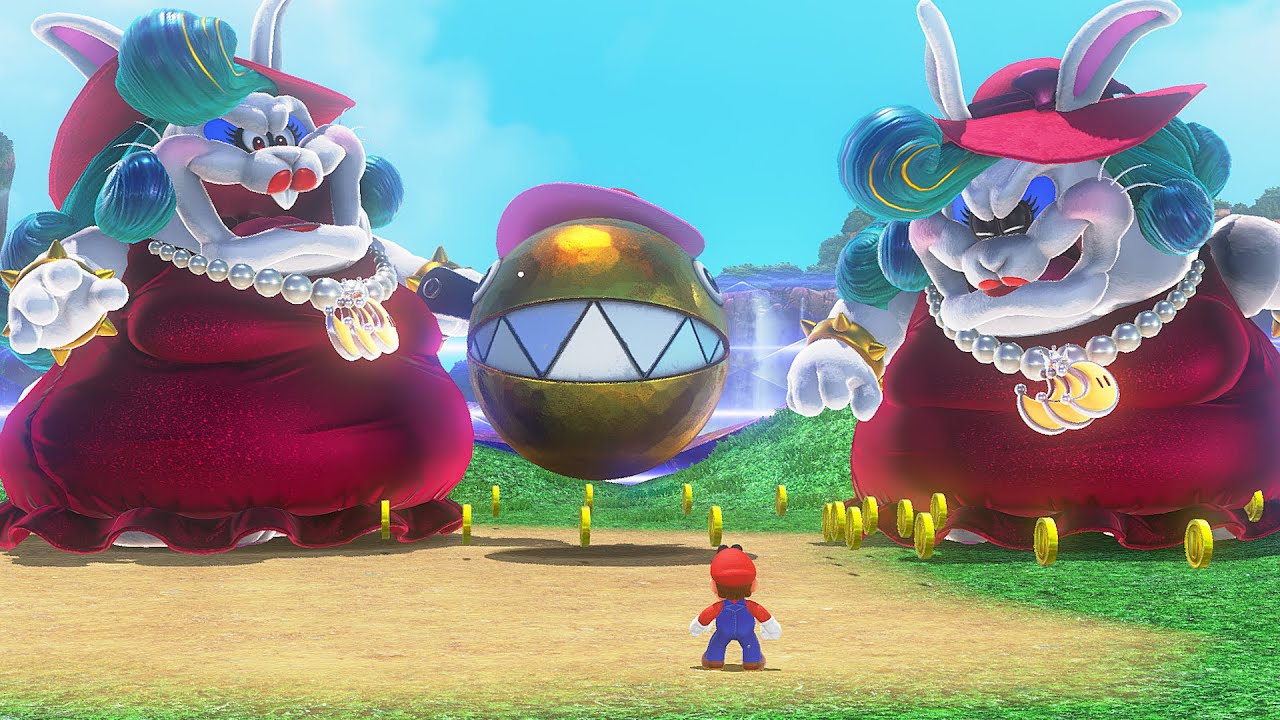 What if mario has to fight Two Madame Broode in Super Mario Odyssey (HD ...