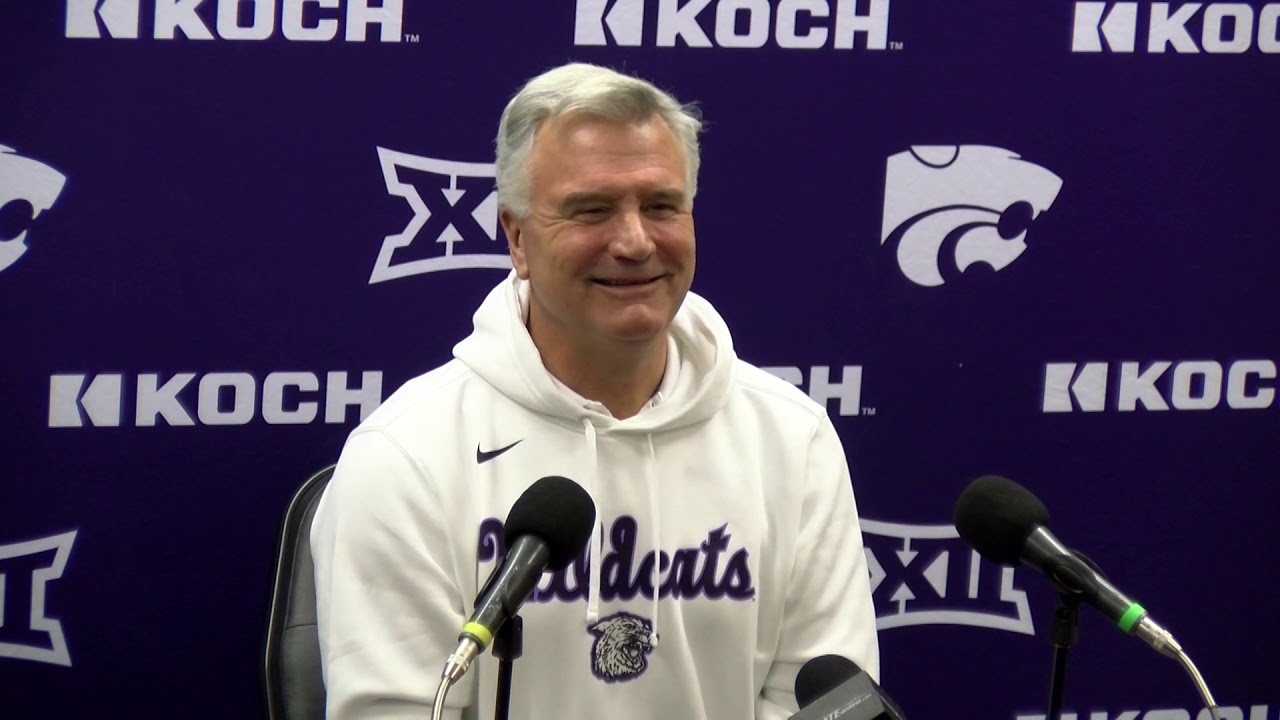 Kansas State Wildcats: Bruce Weber Press Conference | Pre Marquette ...