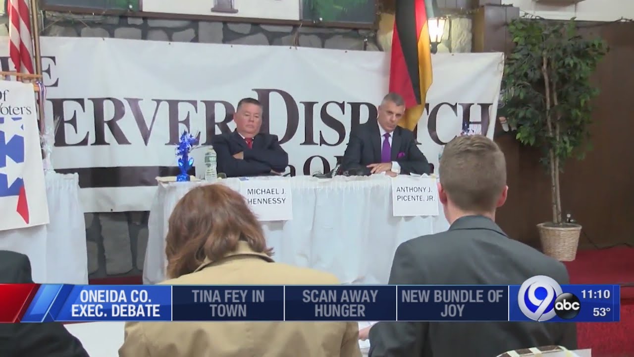 Candidates for Oneida County Executive face off in debate - YouTube