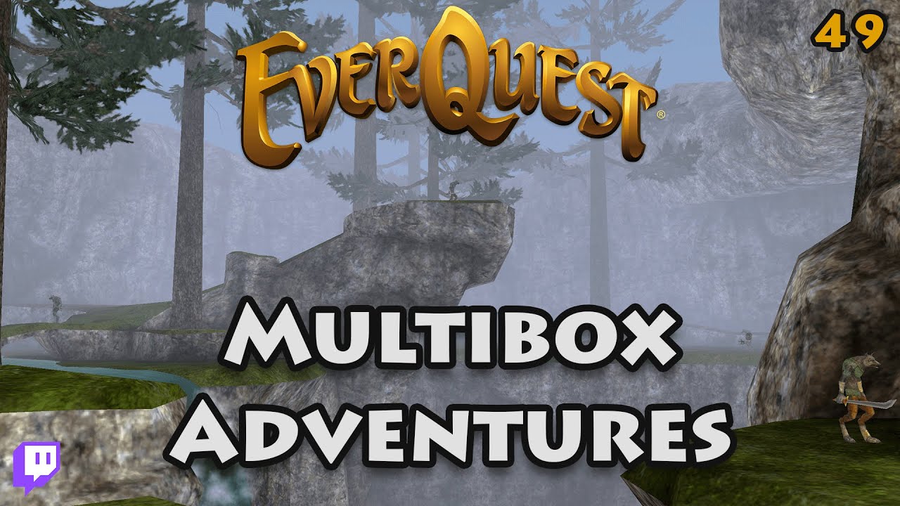 Everquest Live! - Multibox Adventures - 49 - Blackburrow - YouTube