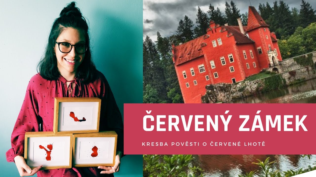 Fernanda Vivanco a červený zámek: Kresba pověsti o Červené Lhotě ...