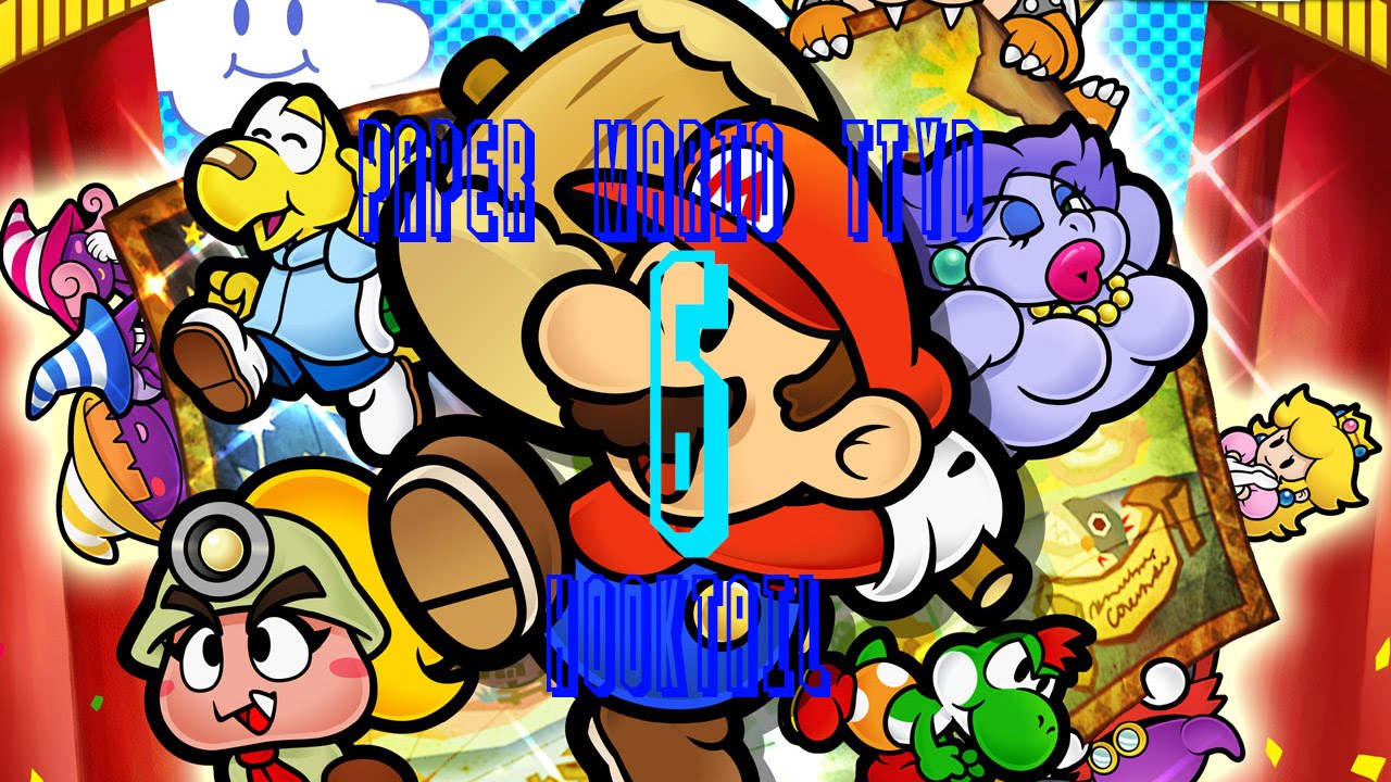Paper Mario TTYD - Episode 6 - Hooktail - YouTube