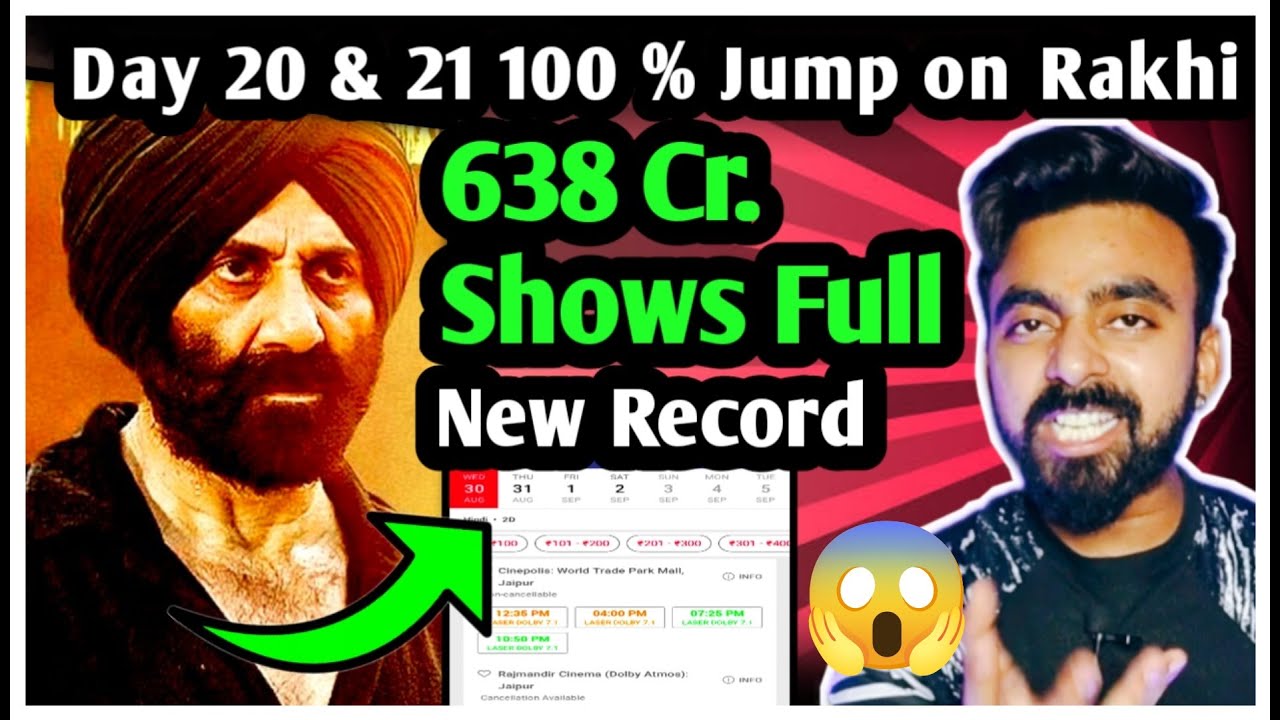 Gadar 2 Box Office Collections | Gadar 2 Movie Gadar 2 Advance Booking ...