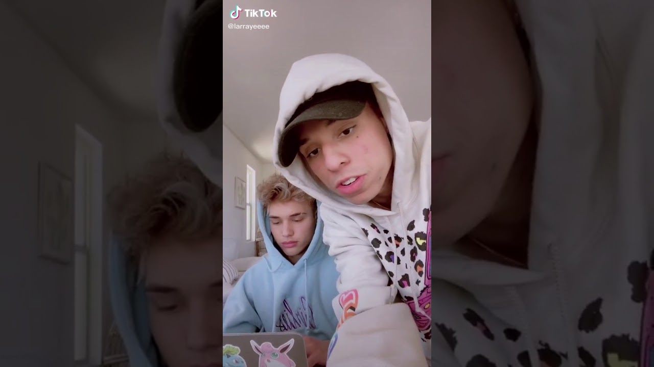Larray and Brady Potter tiktok's together (cute). - YouTube