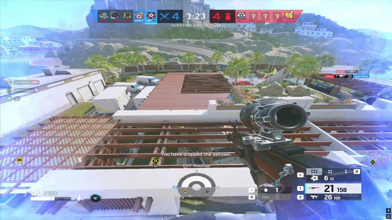 Sigma Sultan Plays r6 Live - YouTube