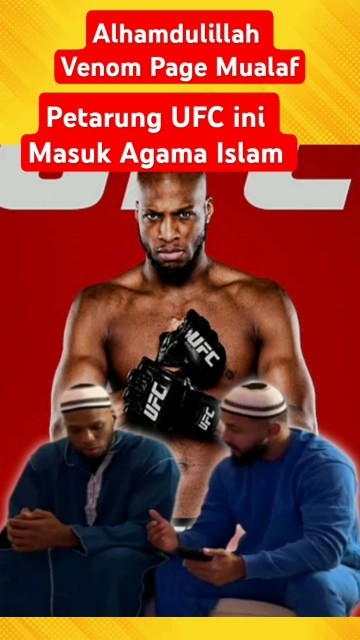 Petarung UFC Venom Page Masuk Islam - YouTube