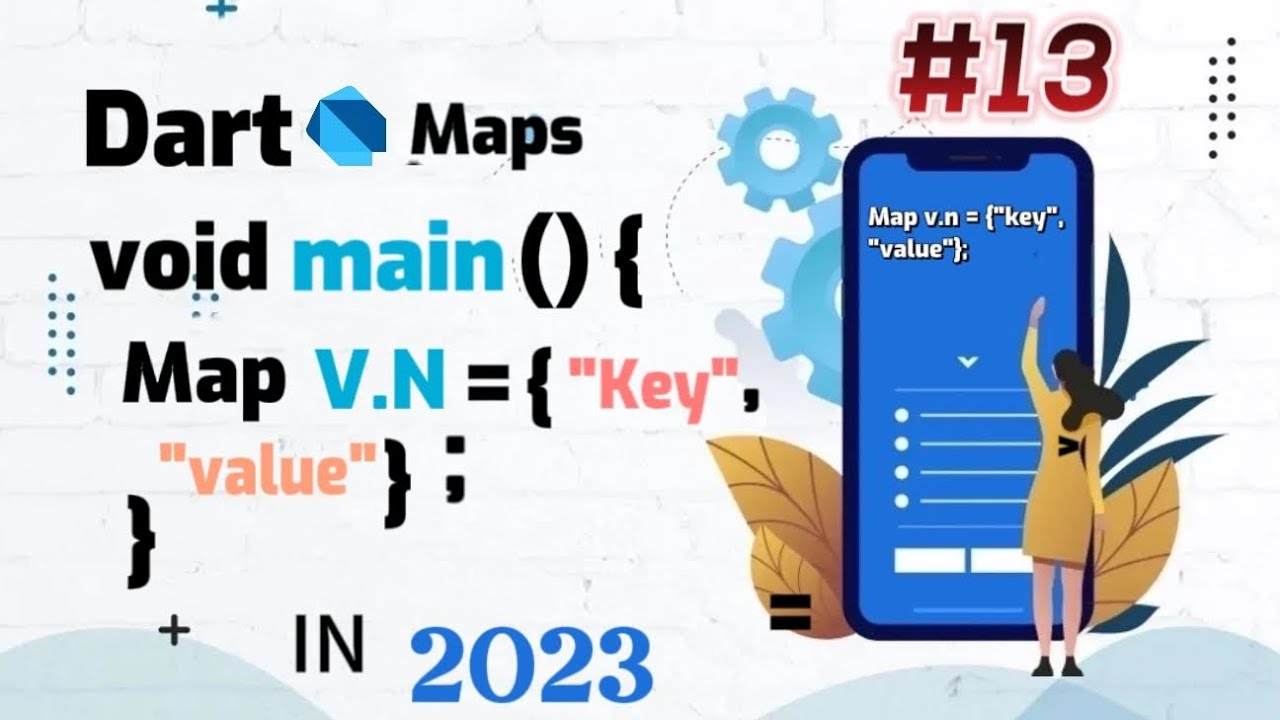Introduction to Dart-Maps| Windows 10 | 2023 | Dart Maps | Dart | Flutter 3.0 #flutter #dart # ...