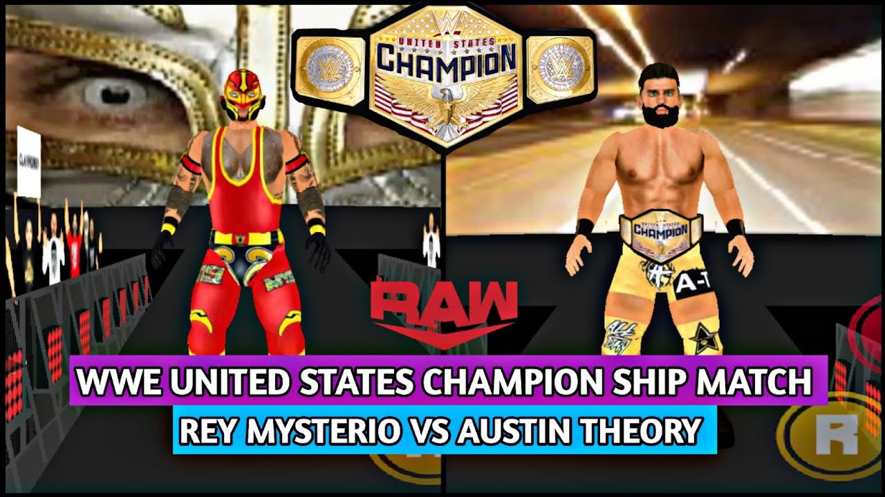 Wr3d 2k23 Rey Mysterio Vs Austin Theory - YouTube