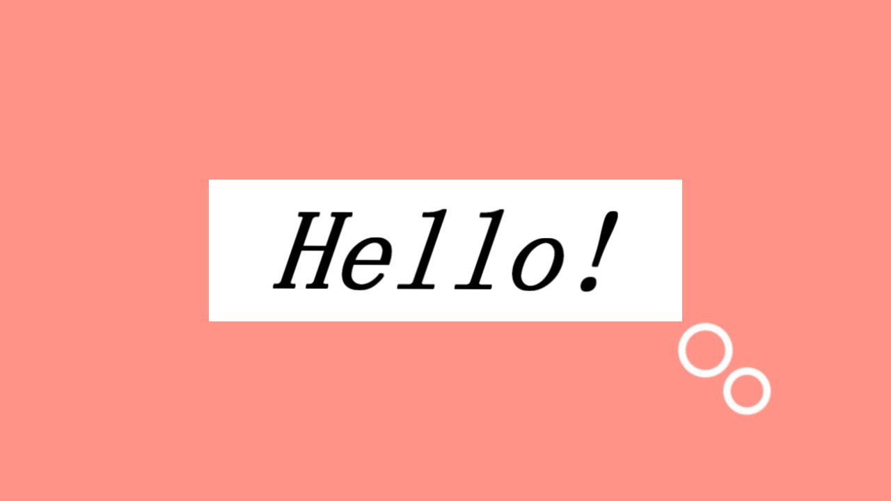 [AviUtl] Capsule - Hello | Motion Graphics - YouTube