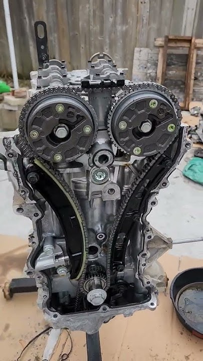 Brand new GM ecotec engine teardown - YouTube