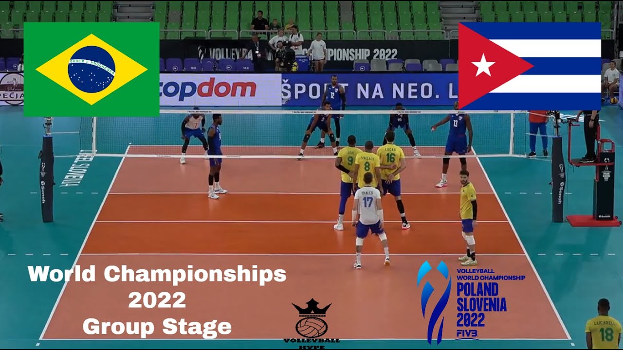 Leal vs Herrera - Scout View - Brazil vs Cuba - World Championship 2022 ...
