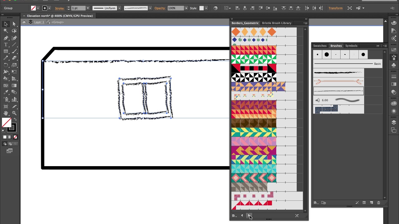 Illustrator - interior elevation rendering - YouTube