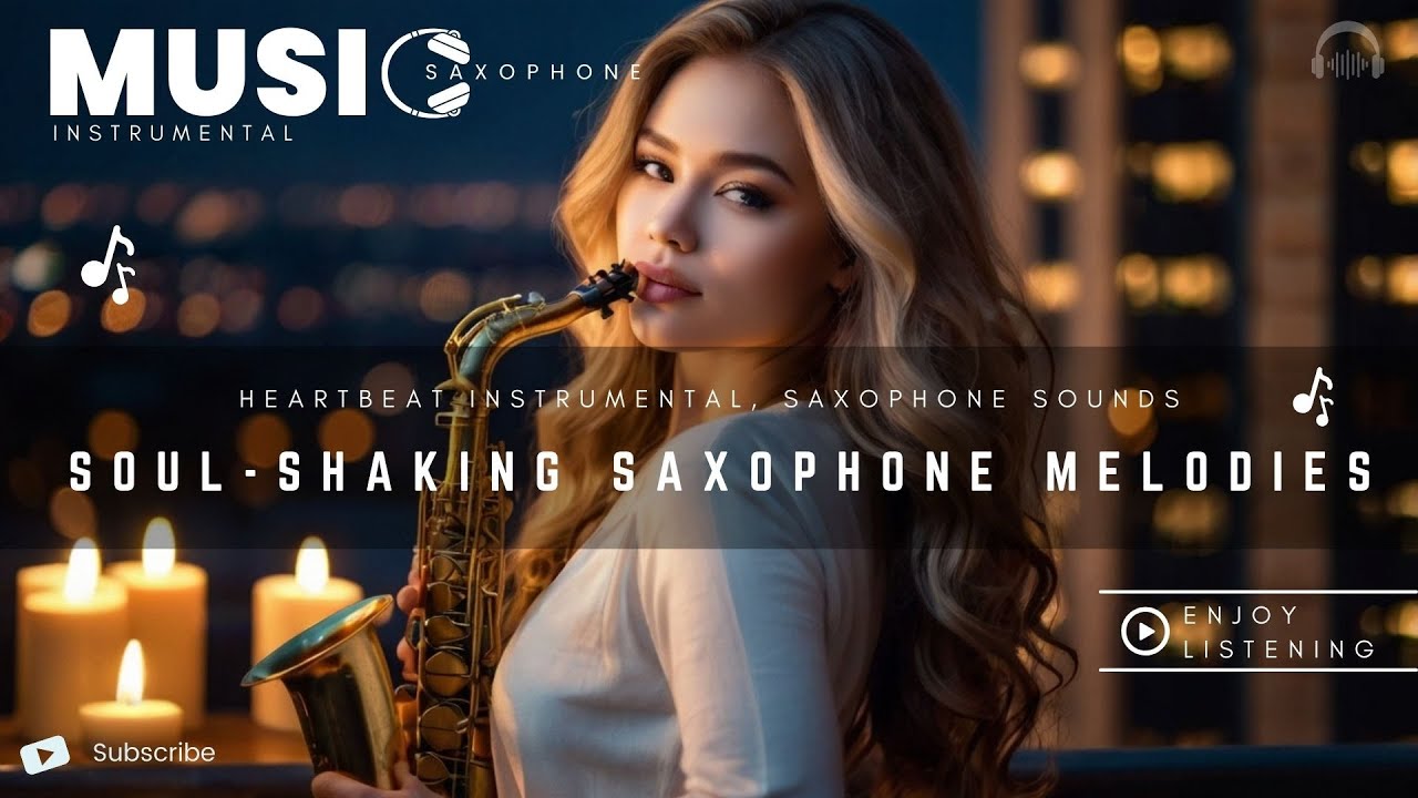 Melodies that shake the soul and play softly | Soulful saxophone ...