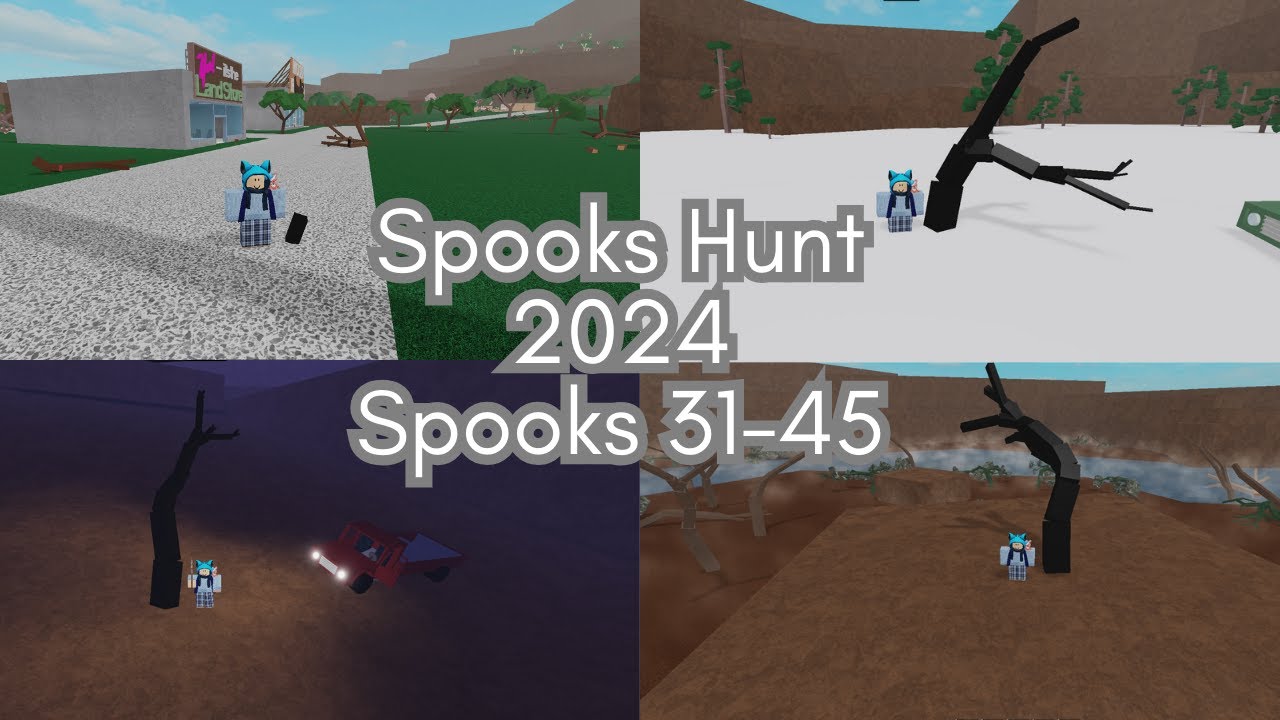 Lumber Tycoon 2 - Spook Hunt 2024 I Spooks 31 to 45 - YouTube