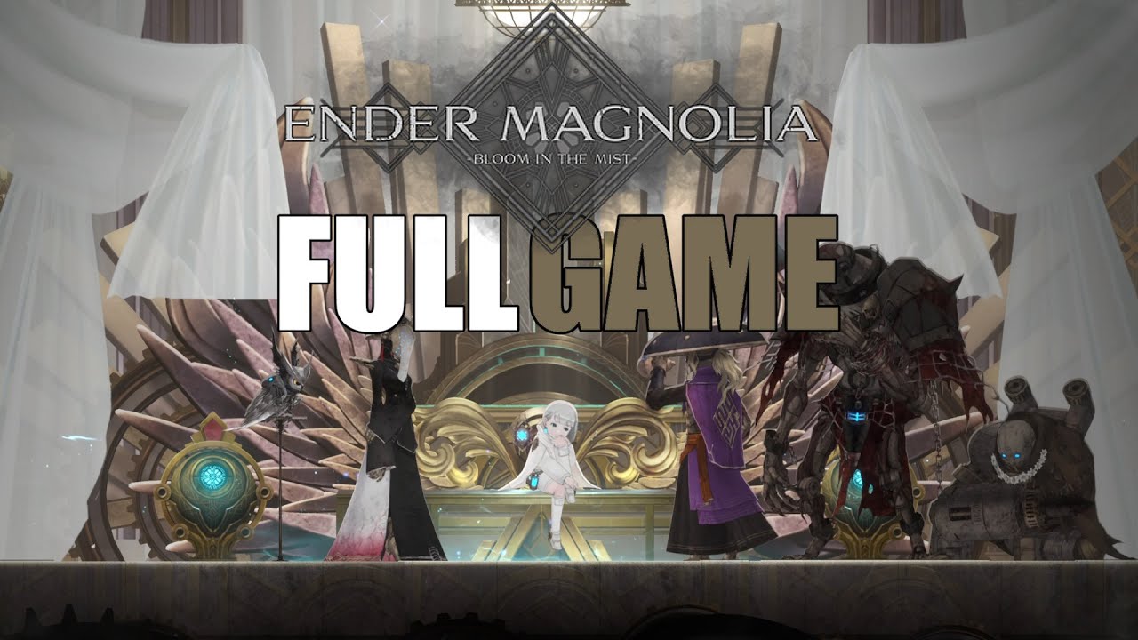 ENDER MAGNOLIA: Bloom in the Mist | Full Game & True Ending Longplay ...