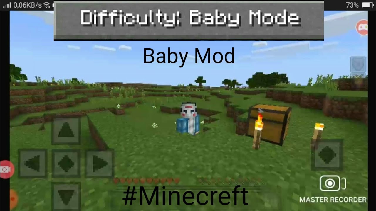 Aku Main Mode di Minecraft Baby Mode!!!! - YouTube