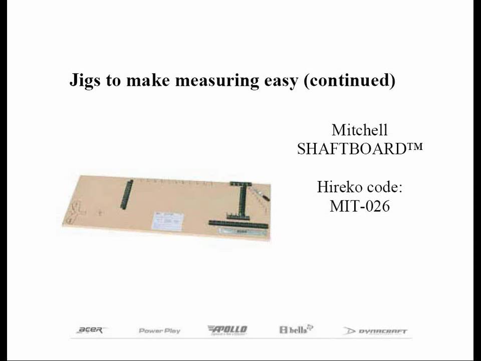 The Basics of Measuring Shaft Length Part 3 of 4 - YouTube