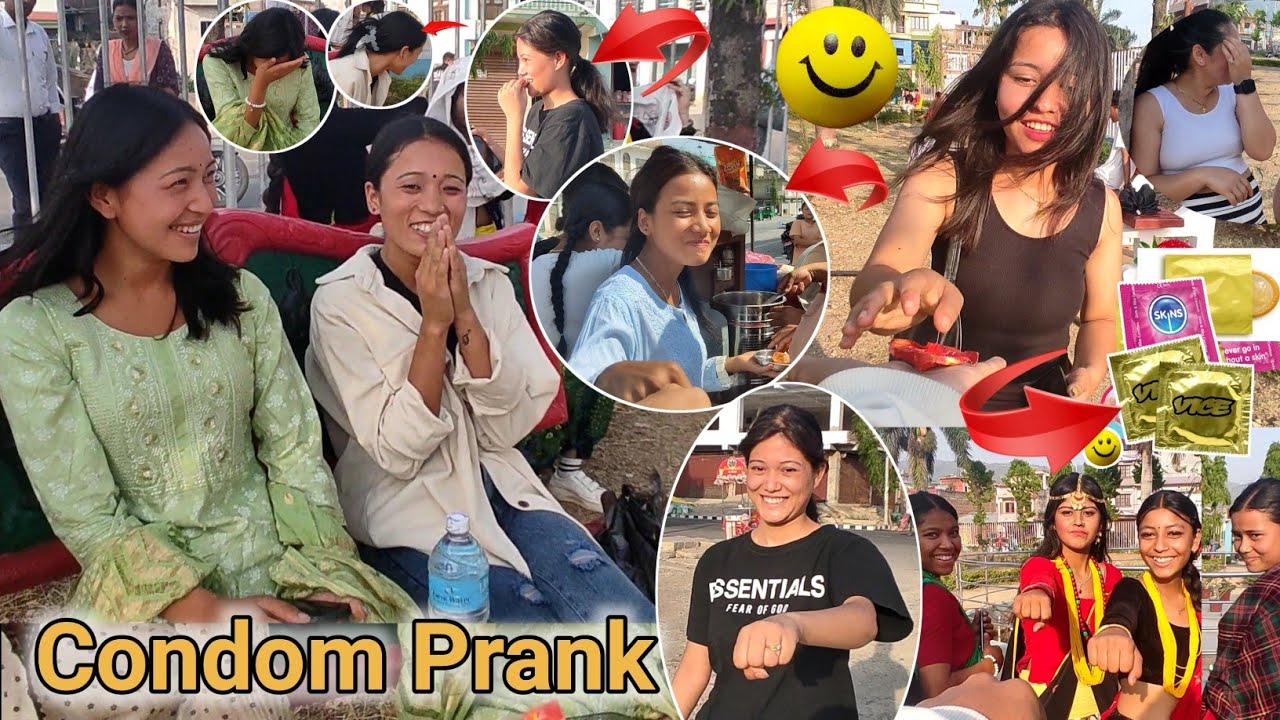 Condomprank😂 On Publicfirst Time👉कण्डोम👀 Youtube