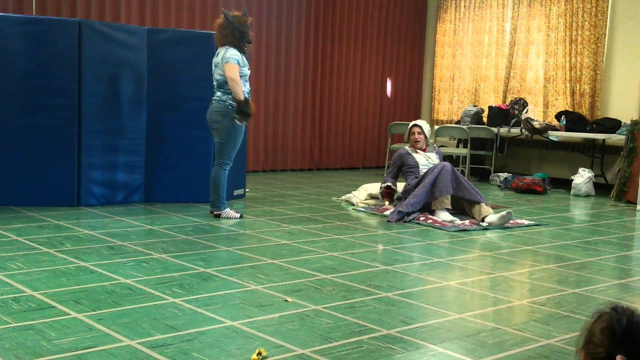 Little red riding hood play - YouTube