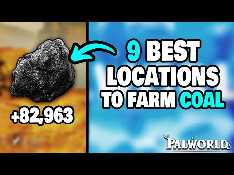 9 BEST Locations to Farm Coal in Palworld!