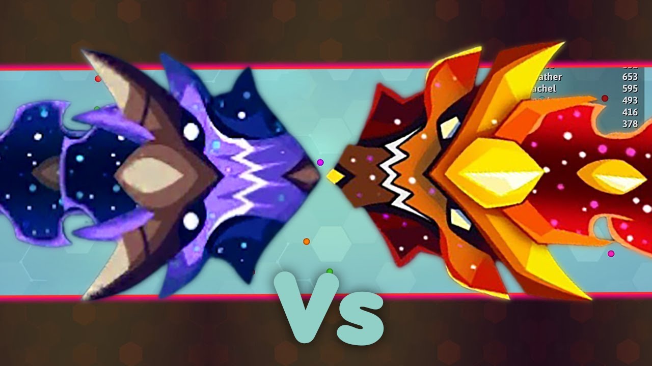 Snake.io Endless Void Vs. Eternal Lux Skin Epic Snake io 🐍 Gameplay ...